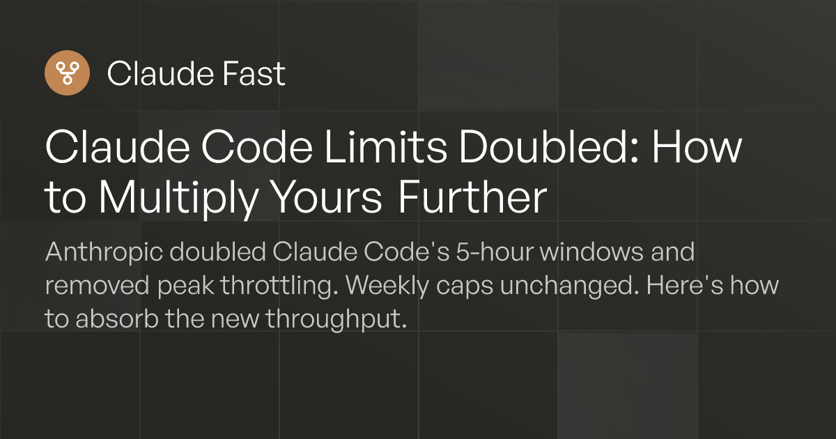 Claude Code Limits Doubled: 5x More With Smart Routing