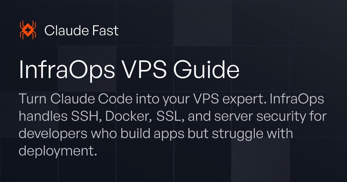 InfraOps VPS Guide - Development | Claude Fast