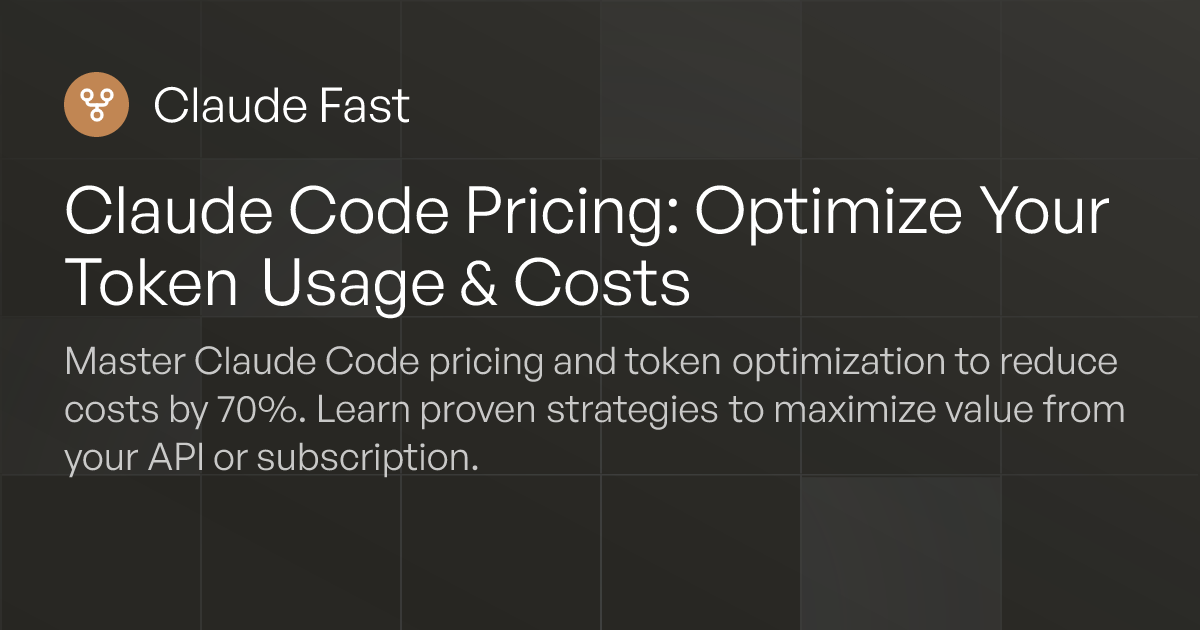 Claude Code Pricing: Optimize Your Token Usage & Costs