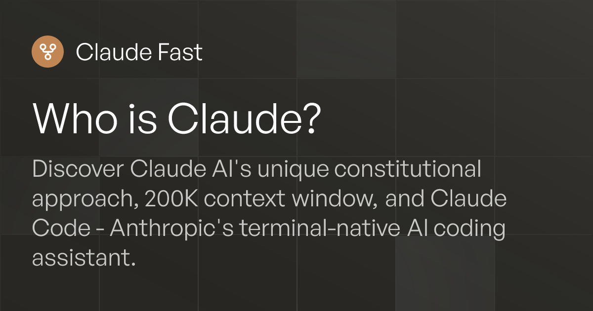Who is Claude? | Claude Fast