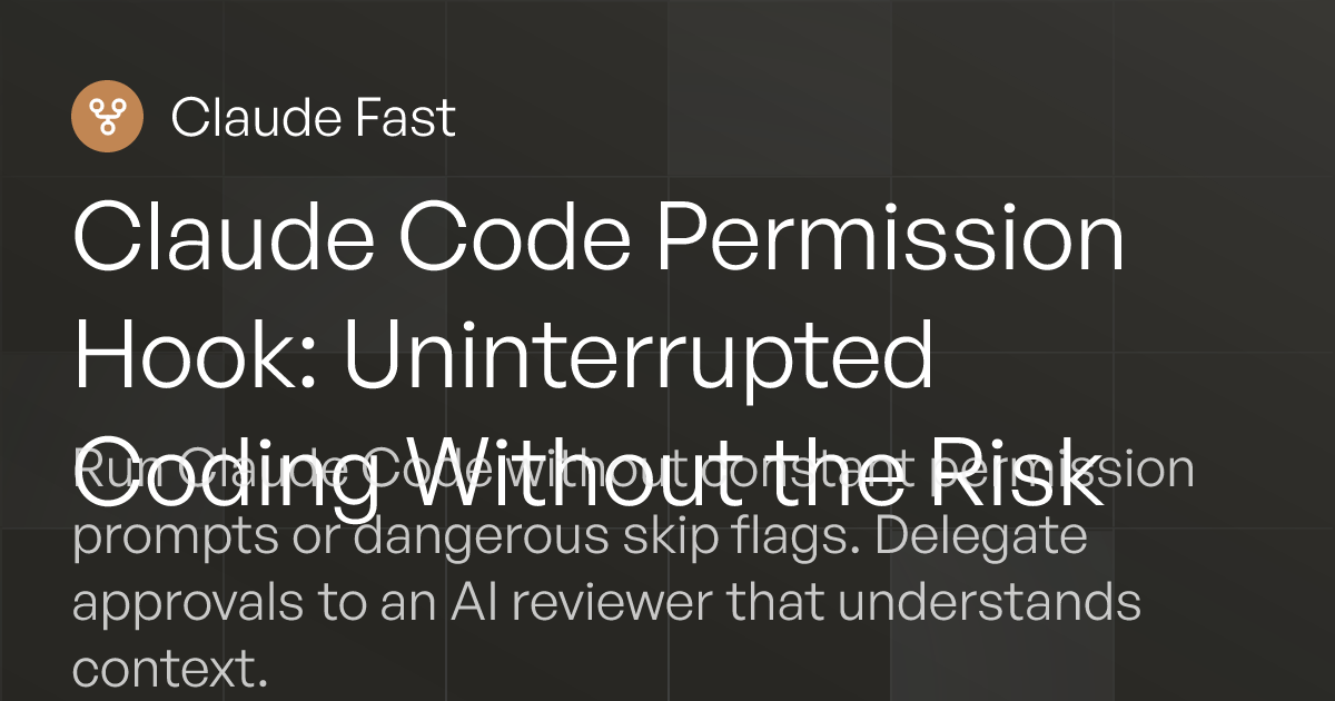 Claude Code Permission Hook: Skip Prompts Safely